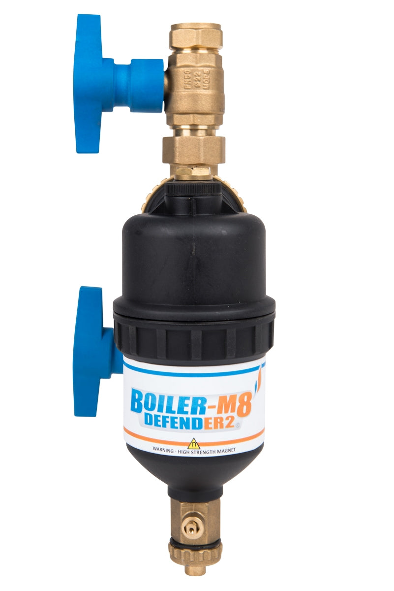 Boiler-M8 Defender-2 28 mm Magnetic Filter + Valves | Central Heating ...