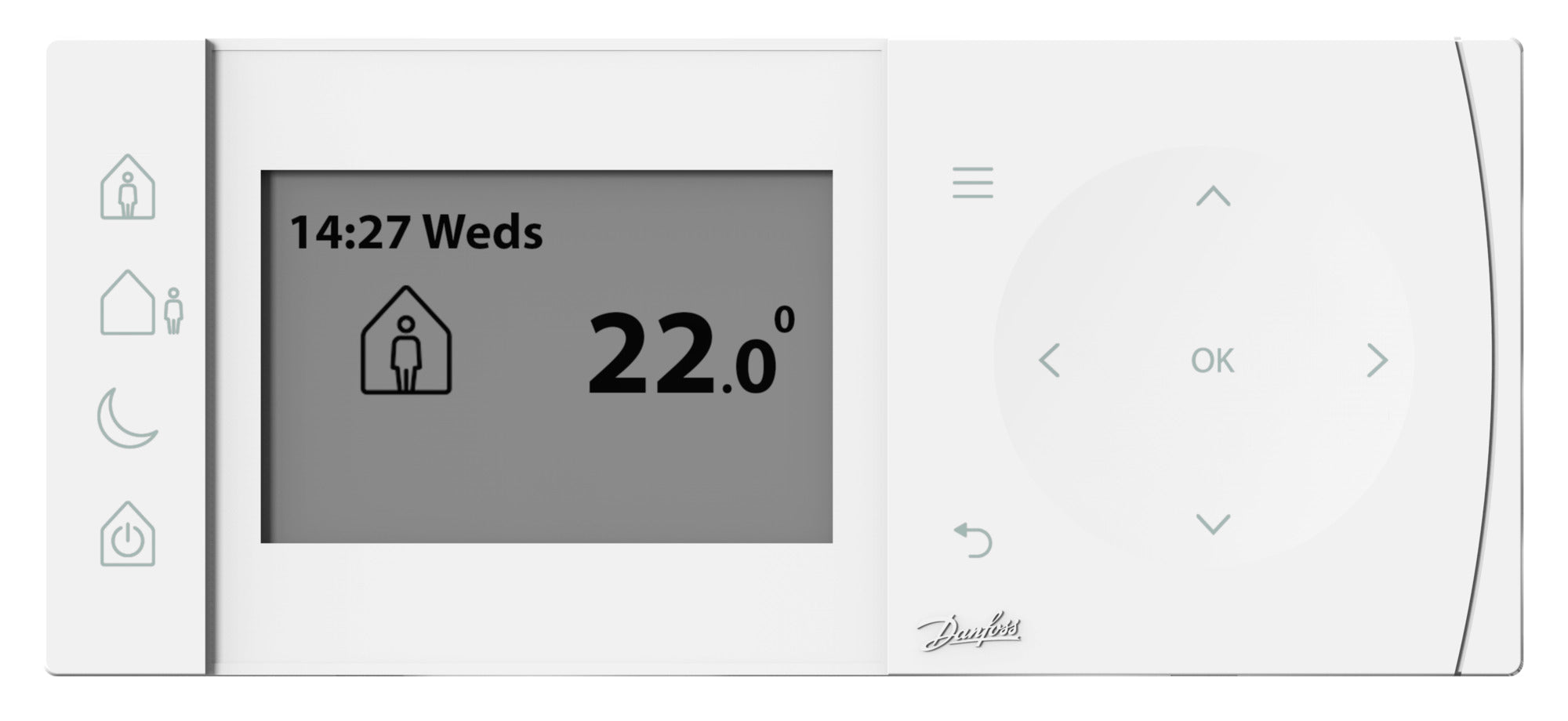 Danfoss TPONE-B Programmable Room Thermostat – 7 Day Heating Control