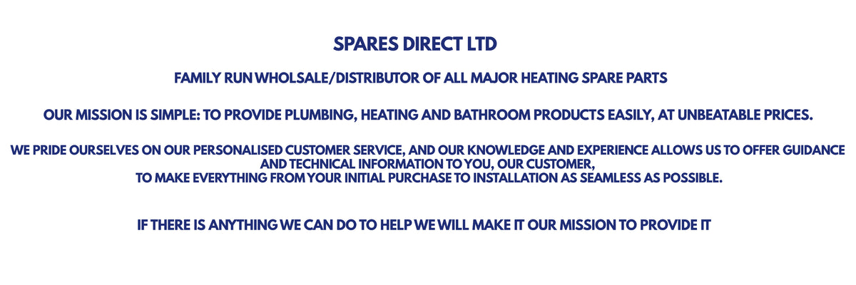 Spares Direct | #1 Choice for all Your Heating and Plumbing Spares